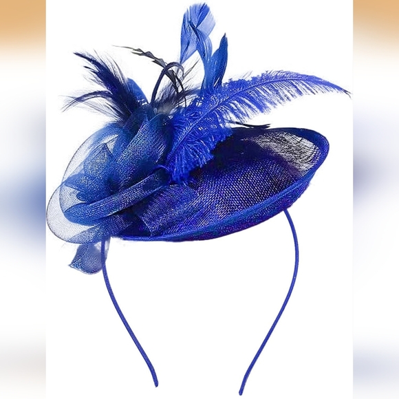 Accessories | New Stunning Royal Blue Kentucky Derby Hat | Poshmark
